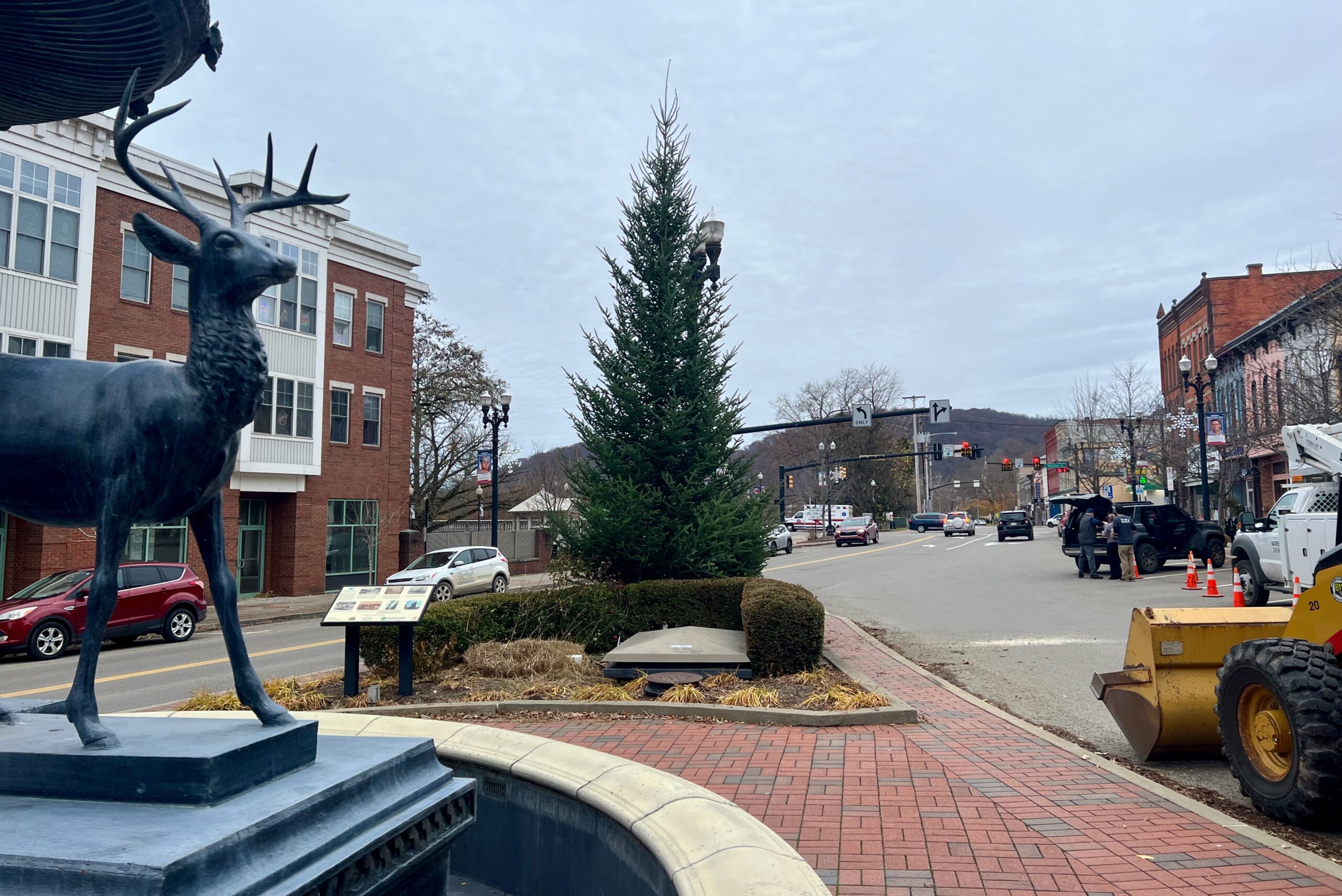 City kicks off holiday season with tree installation | News, Sports ...